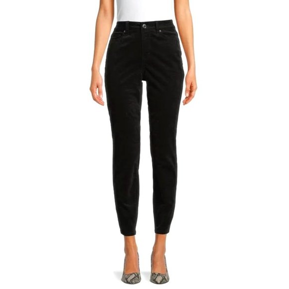 Time and Tru | Pants & Jumpsuits | Time Tru Womens High Rise Velvet ...